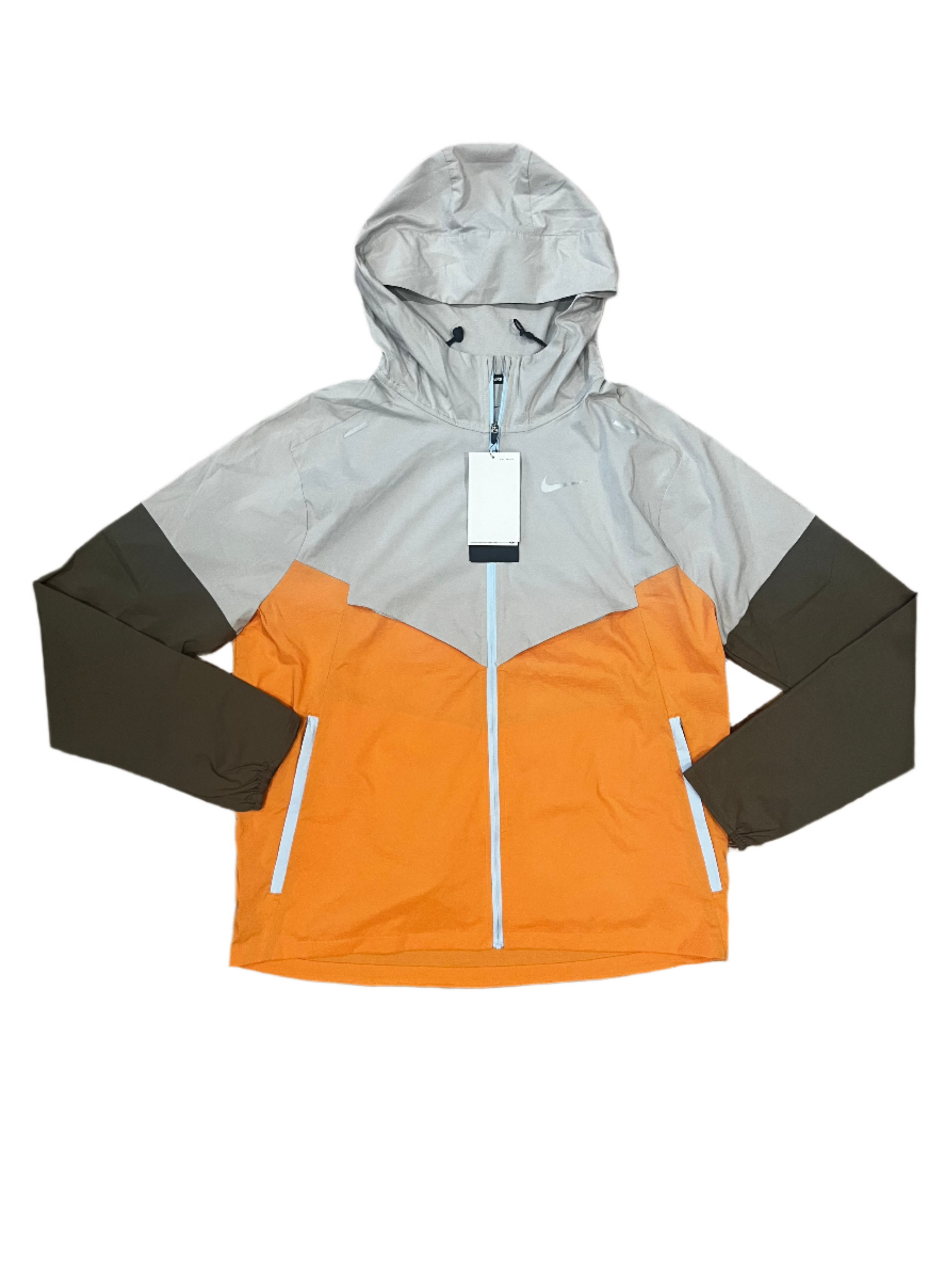 NIKE - PANEL WINDRUNNER JACKET - ORANGE/BEIGE – Trent_End_Clothing